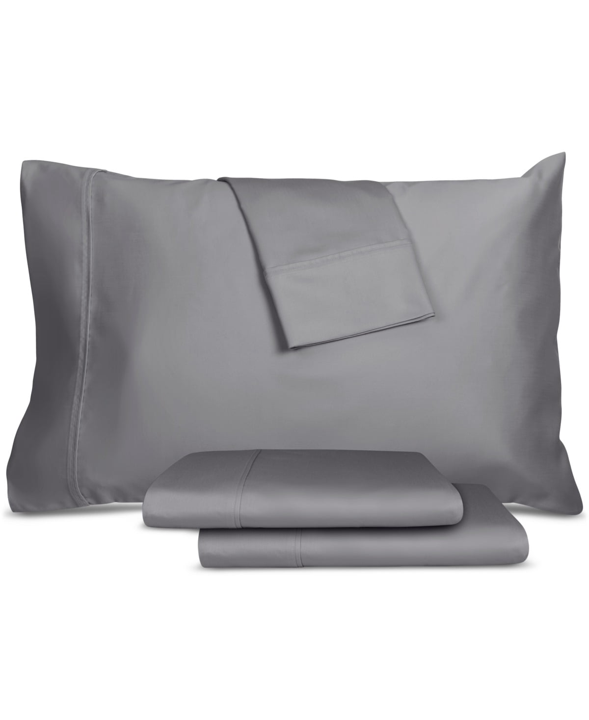 Serene Sleep DARK GREY High IQ Cool 1000-Thread Count 4-Pc. Sheet Set ...