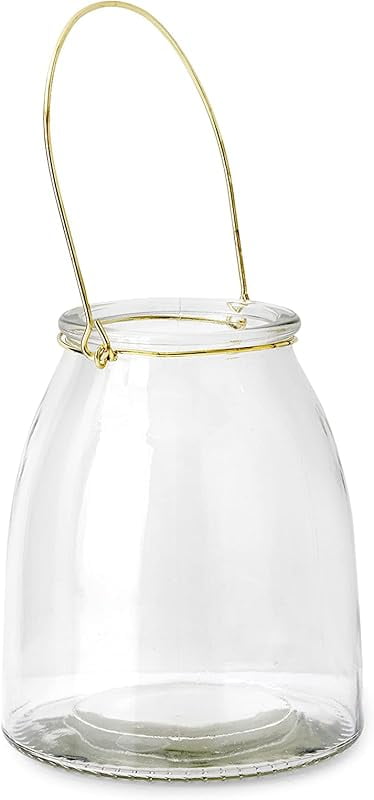Serene Spaces Living Hanging Glass Jar for Wedding, Parties, Events ...