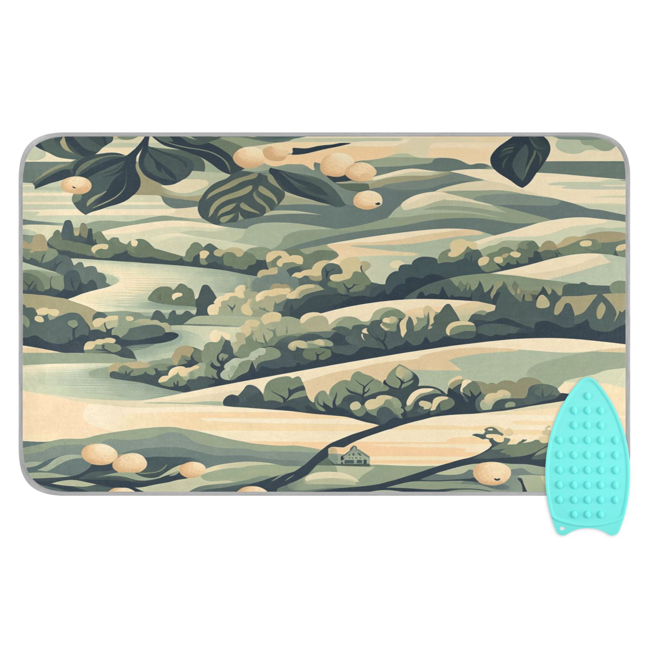 Serene Spring Landscape Portable Ironing Mat, Heat-Resistant, Dual ...