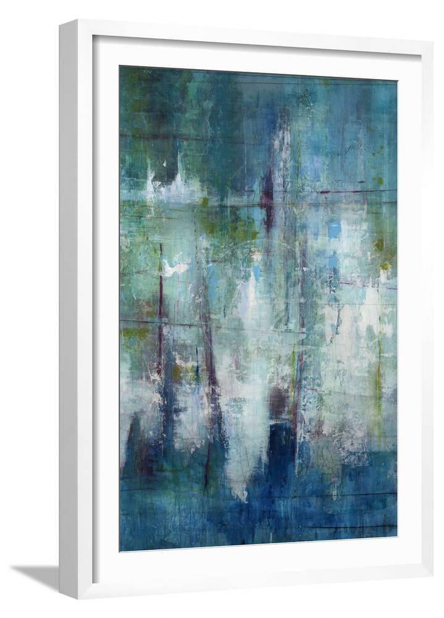 Serene Twilight, Abstract Framed Art Print Wall Art by Joshua Schicker ...