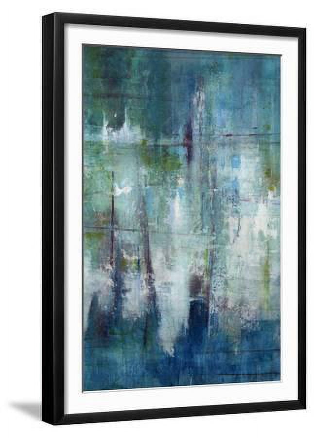 Serene Twilight, Abstract Framed Art Print Wall Art by Joshua Schicker ...