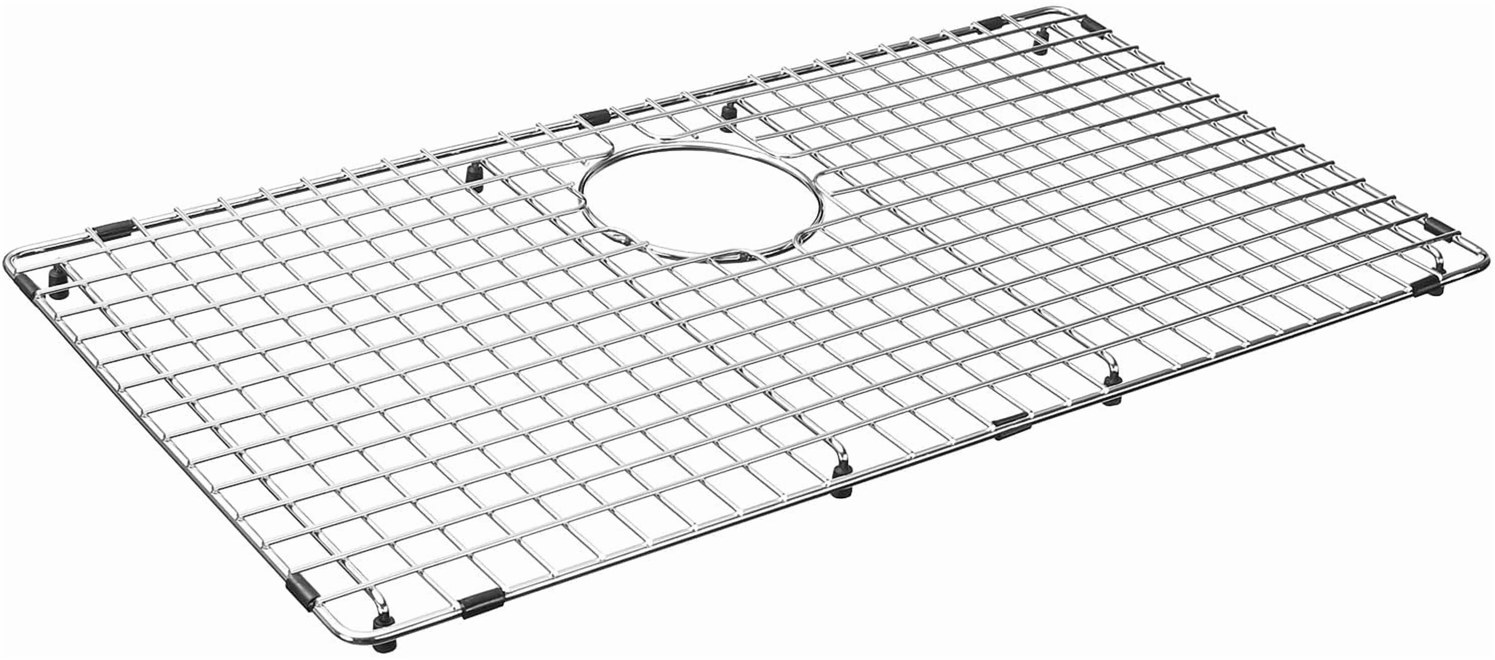 Serene Valley Sink Bottom Grid 27-9/16" x 14-9/16", Rear Drain with ...