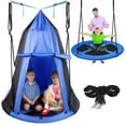 Serene life 40” Hanging Tree Play Tent Hangout for Kids Indoor Outdoor ...