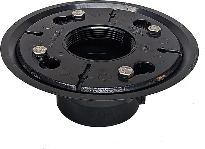 SereneDrains 2 Inch Shower Drain Base for Linear Square Shower Drains ...