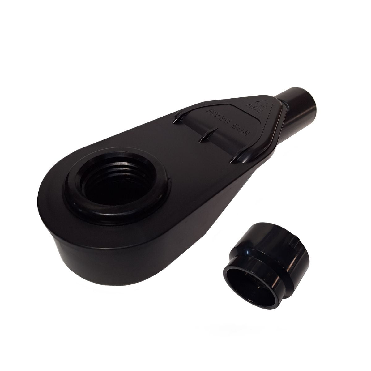 SereneDrains ABS Plastic Horizontal Side Discharge Outlet Low Profile ...