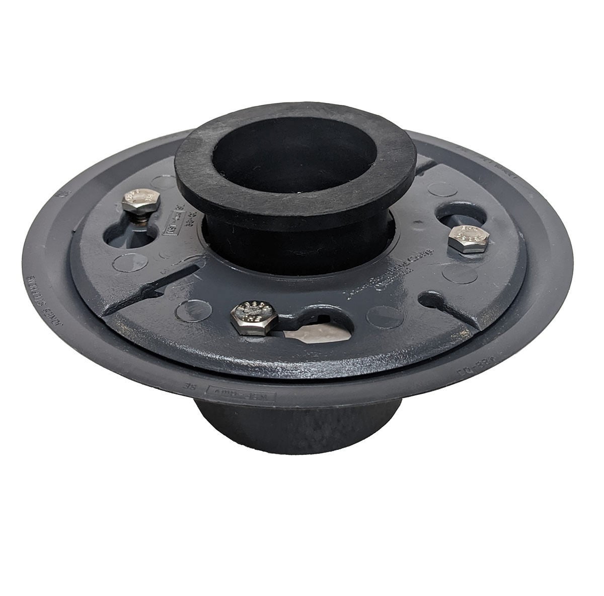 SereneDrains Shower Floor 2 Inch Drain Flange Base PVC Plastic Rough In ...
