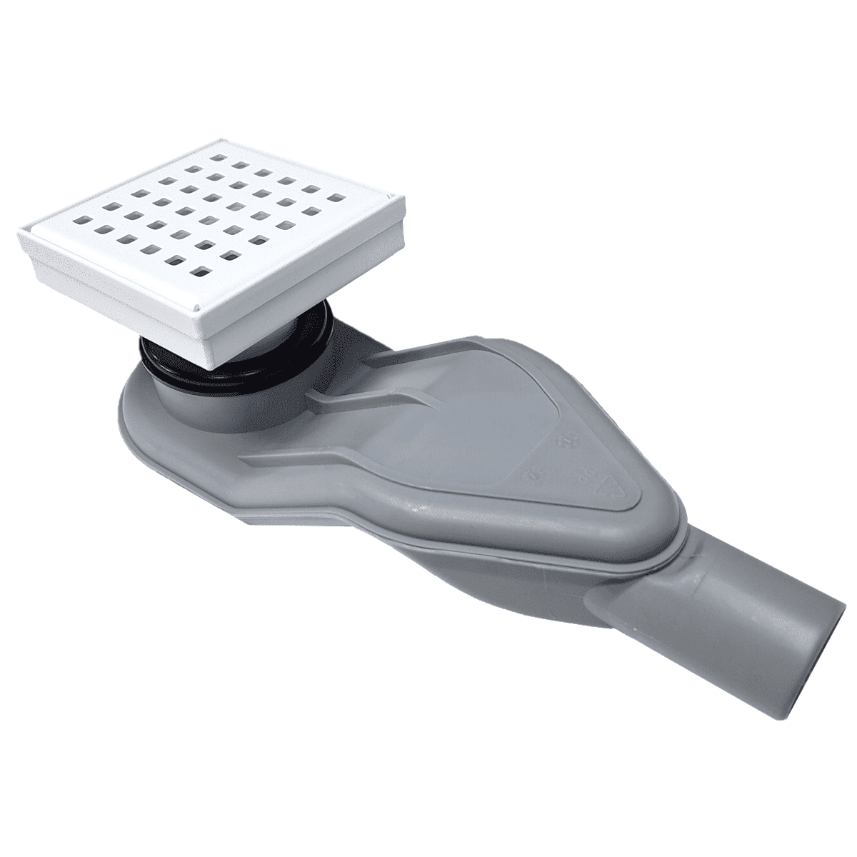 SereneDrains Side Outlet Discharge Converter 1.5" to 2" with Stainless ...