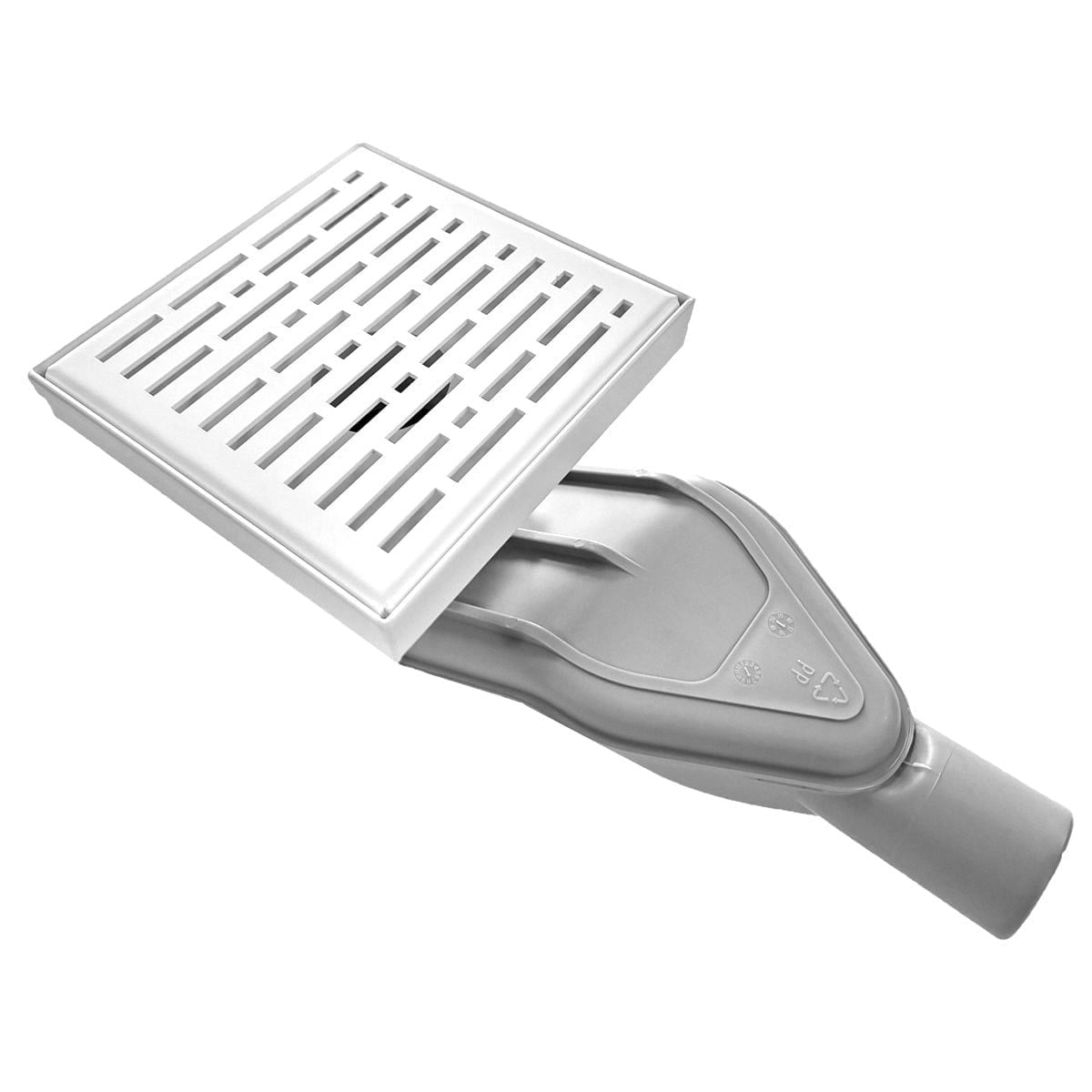 SereneDrains Side Outlet Discharge Converter 1.5" to 2" with Stainless ...
