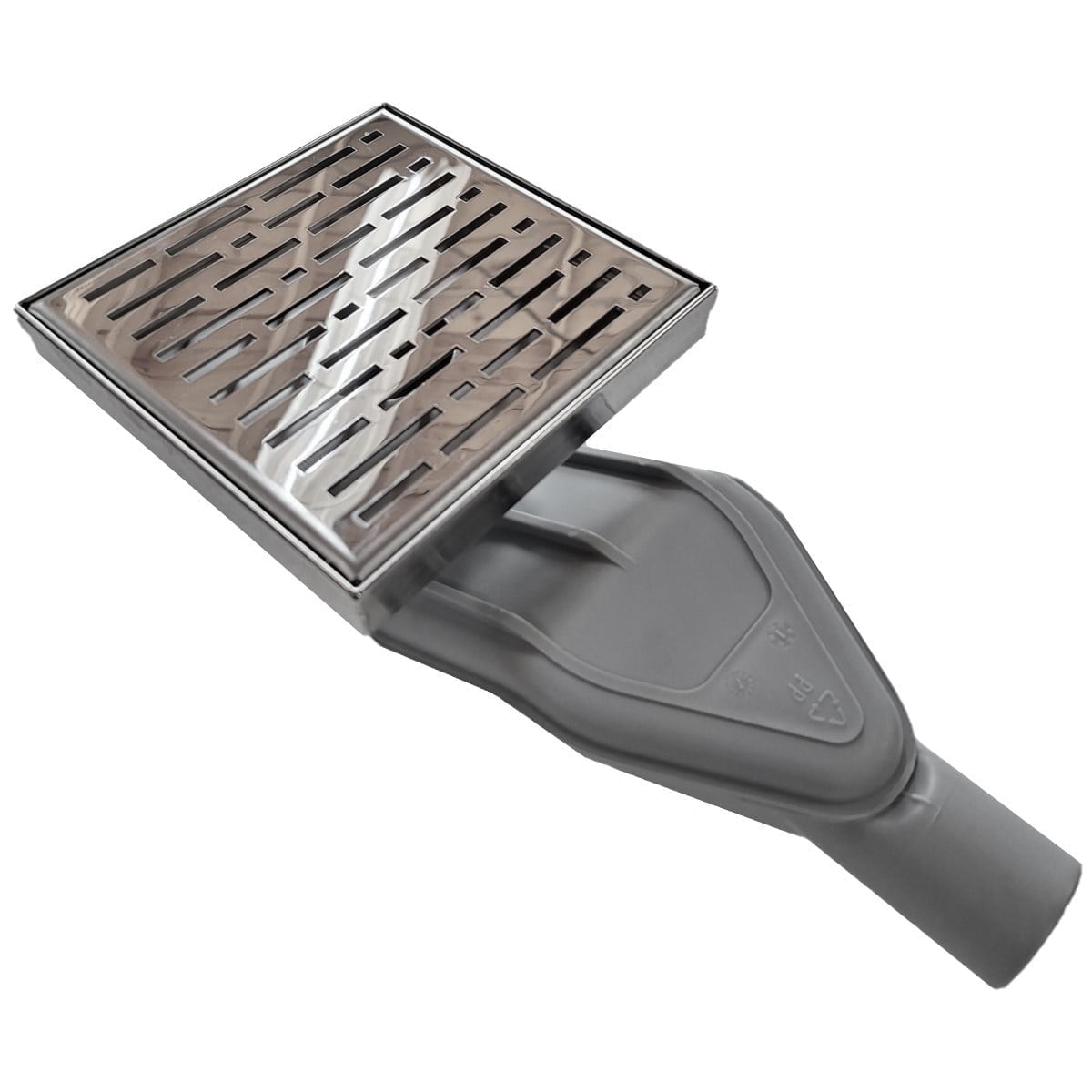 SereneDrains Side Outlet Discharge Converter 1.5" to 2" with Stainless ...