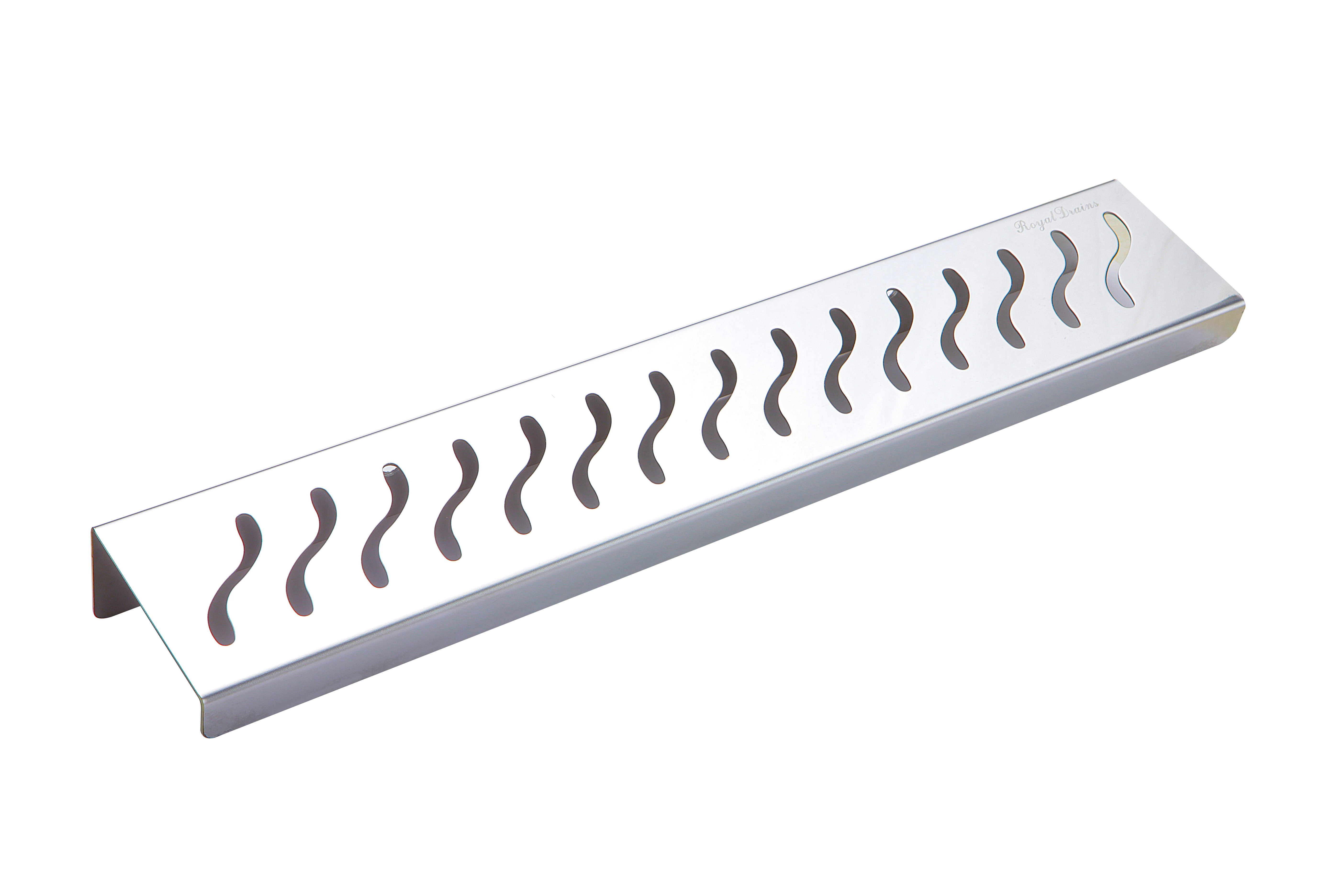 SereneDrains Stainless Steel Polished Chrome Shower Shelf for Inside ...