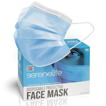 Equate Ear loop Face Masks, 25 Count HSA/FSA Eligible - Walmart.com