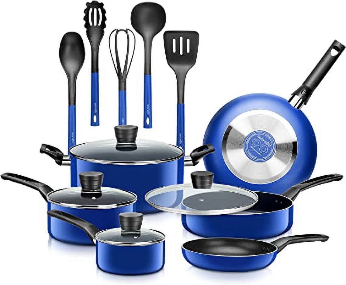 Gibson Home Kitchen In A Box 83-Piece Combo Set, Black - Walmart.com