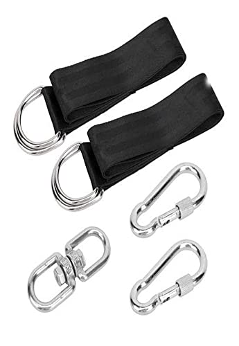 SereneLife Hanging Swing Tree Mount Kit - Universal Mounting for Rope ...