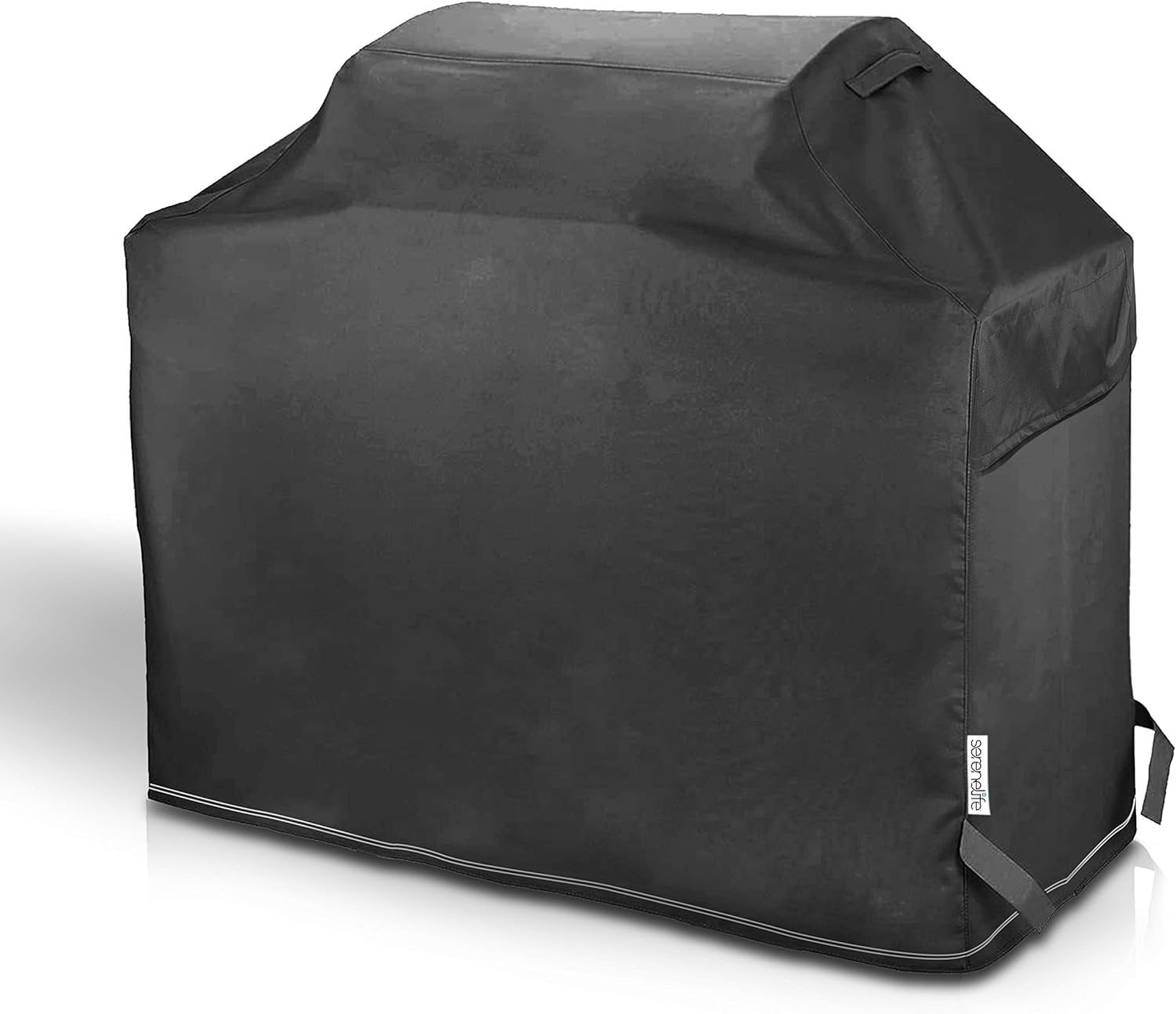 SereneLife Heavy Duty Waterproof Barbecue Grill Cover. W/Fabric Handles ...