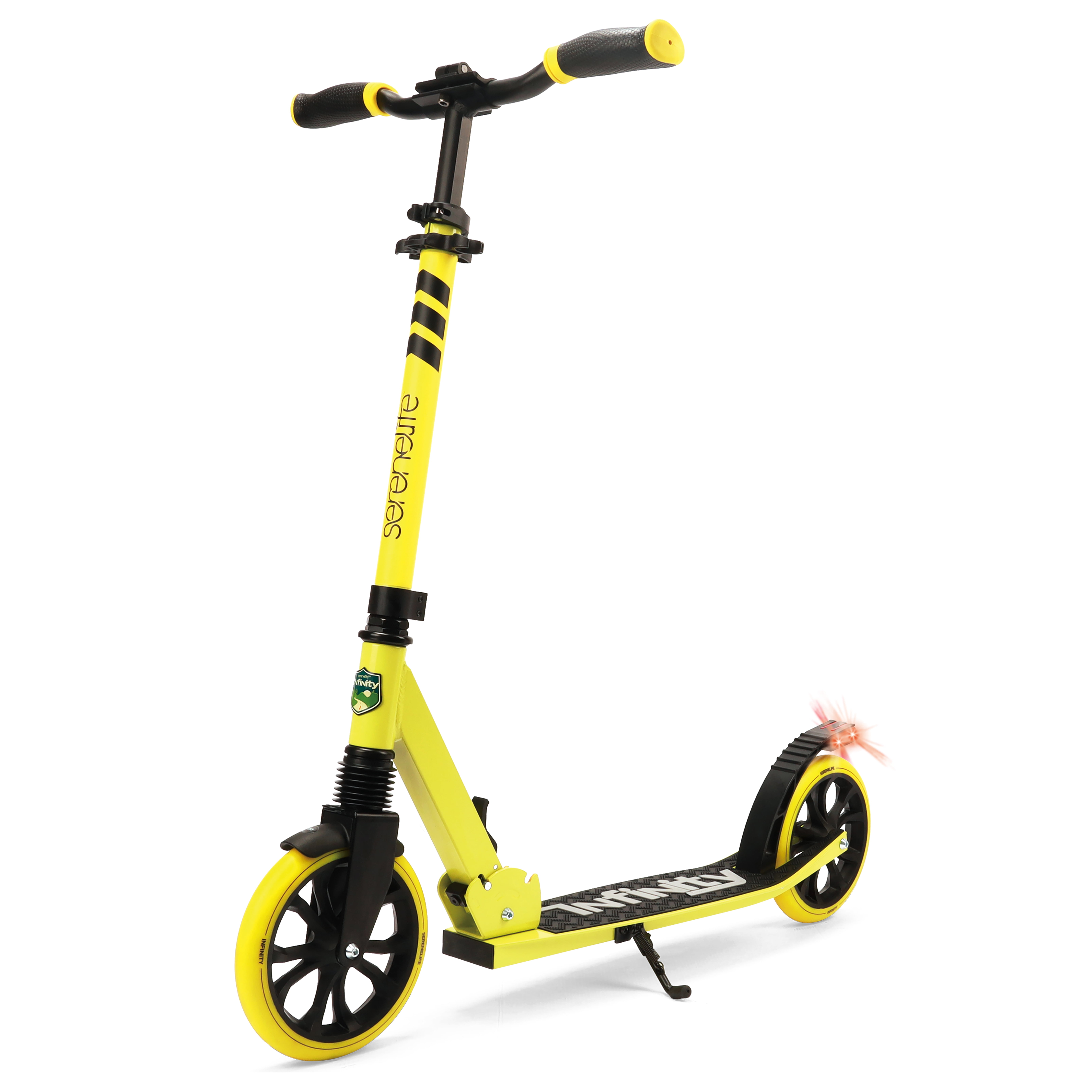 SereneLife Lightweight and Foldable Kick Scooter - Adjustable Scooter ...