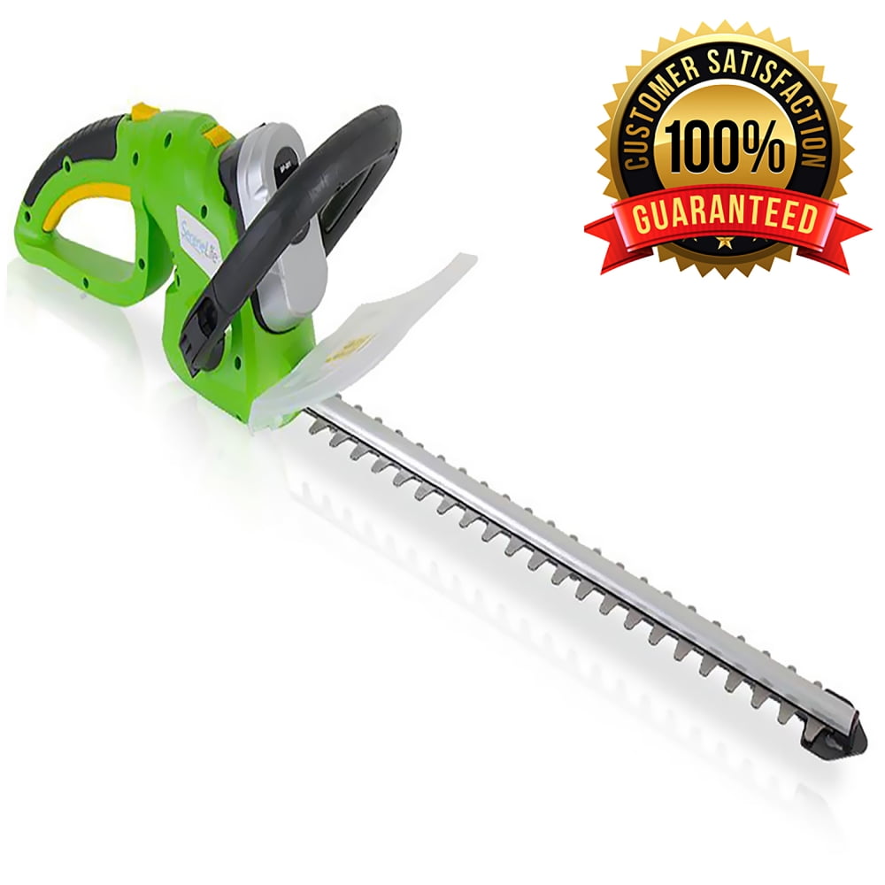 SereneLife PSLHTM36 - Cordless Hedge Trimmer - Electric Trimming Hedger ...