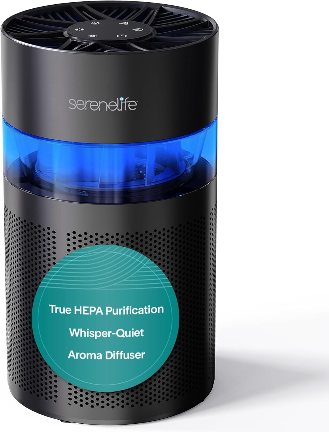 SereneLife Portable Air Purifier, Small Air Cleaner with Aroma Box ...
