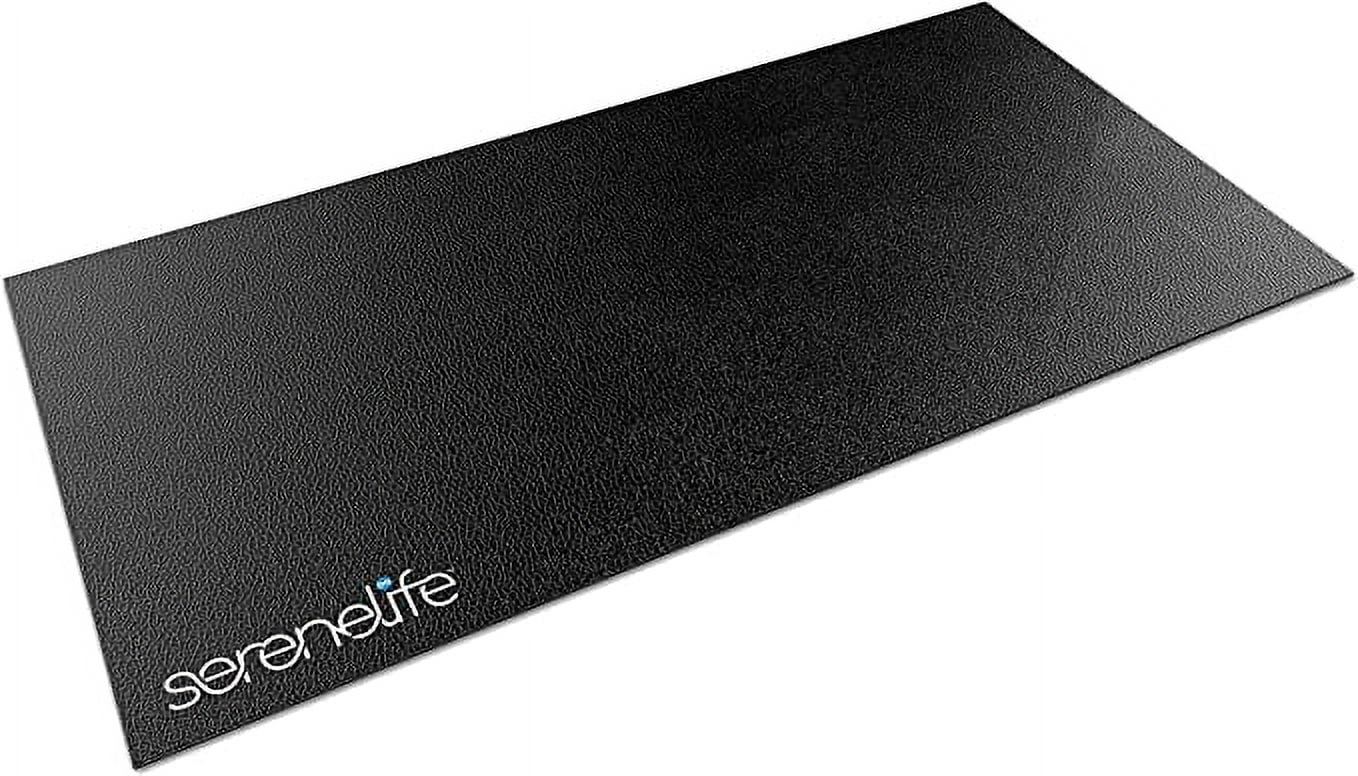 SereneLife Premium Portable Non-Slip Fitness Mat 36x72 for Treadmill ...