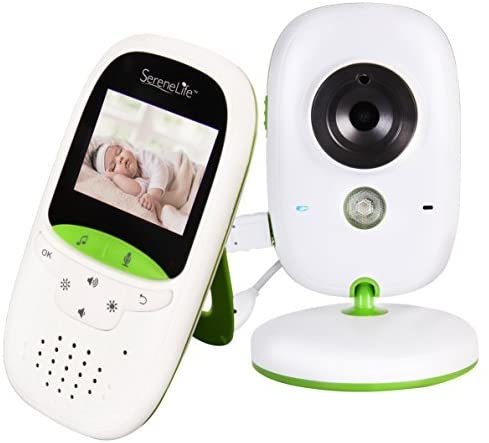 SereneLife - Wireless Video Baby Monitor System - Dual System Home ...