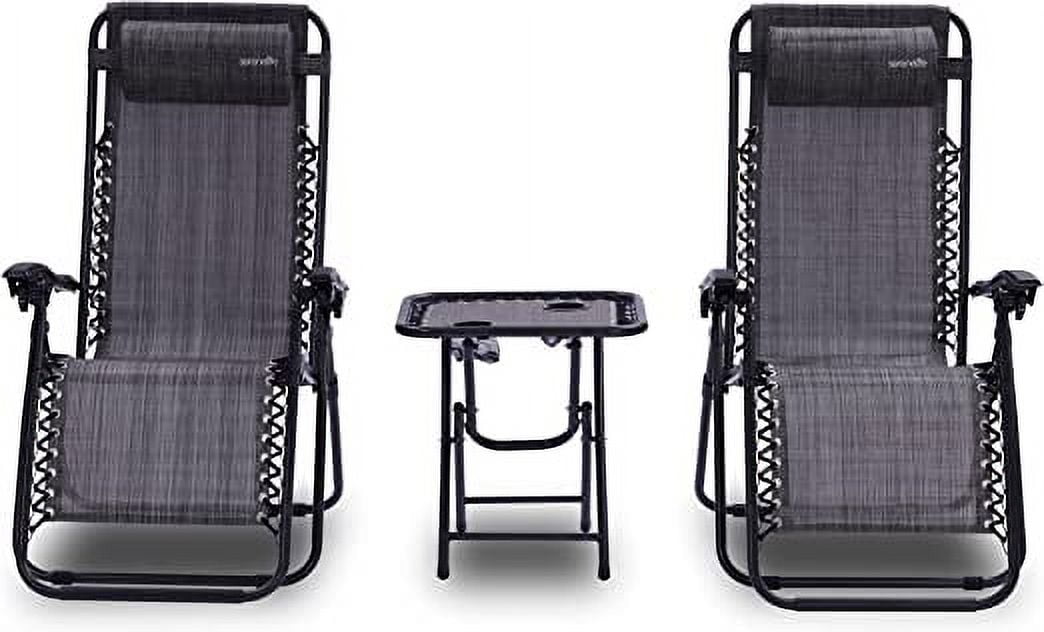 Free Shipping! SereneLife Zero-Gravity Chair with Side Table for ...