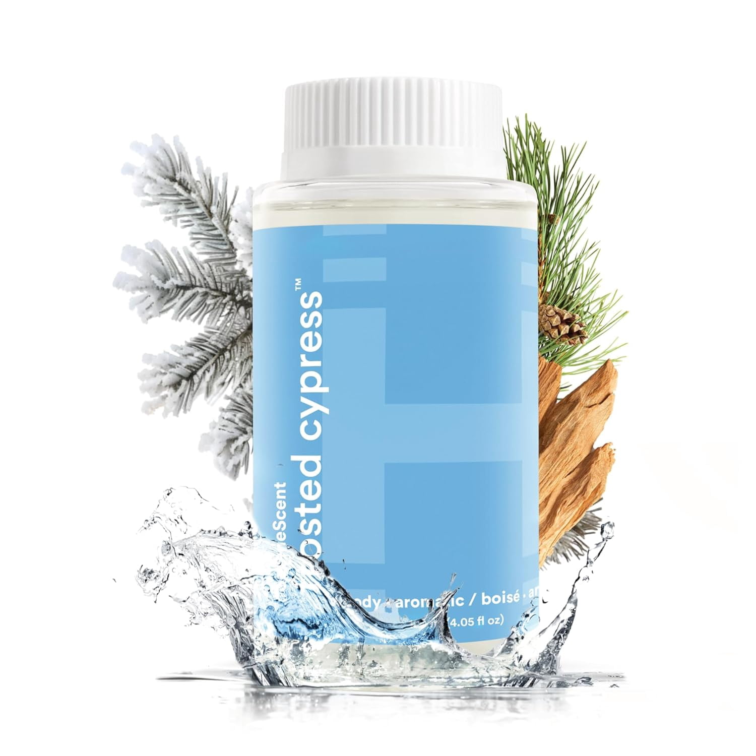 SereneScent Seasonal Collection Frosted Cypress Home Fragrance Oil, 120 ...