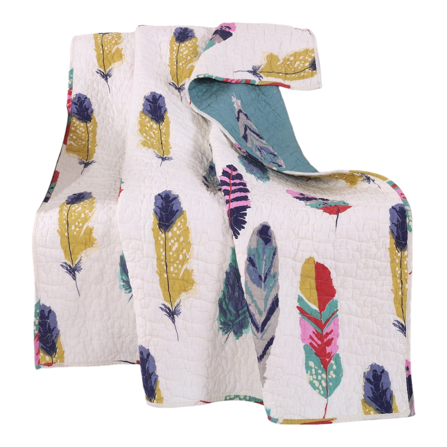 SereneSlumber Quilted Throw Blanket - Walmart.com