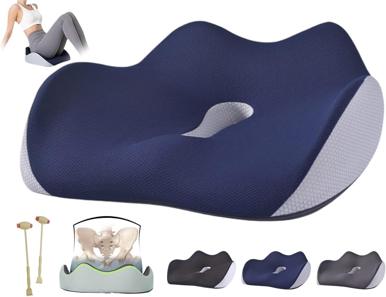 Serengeti Orthopedic Seat Cushion, Seat Cushion, Serene Sitz Cushion ...