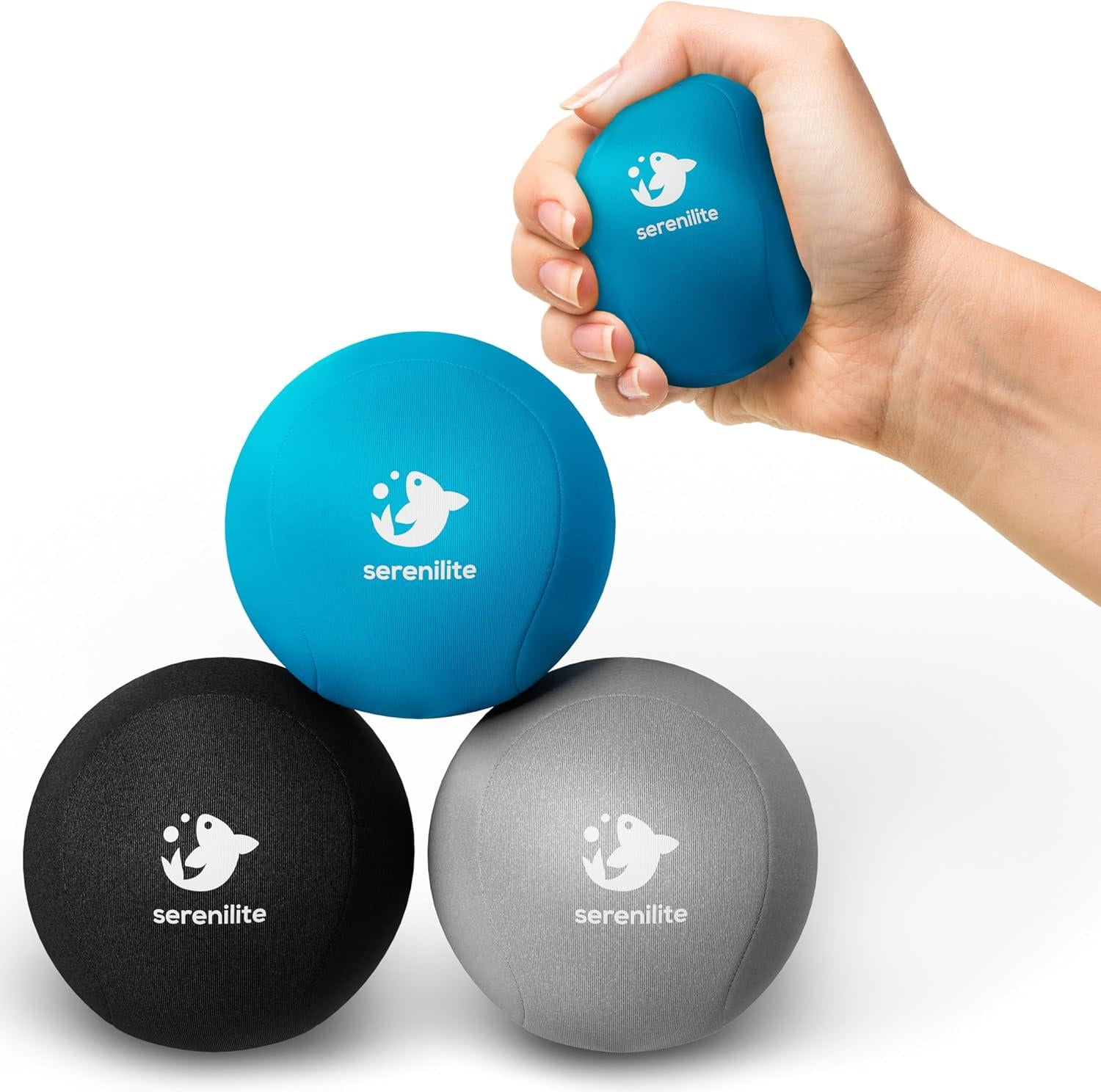 Serenilite Stress Balls for Adults, Squeeze Ball for Hand Therapy ...