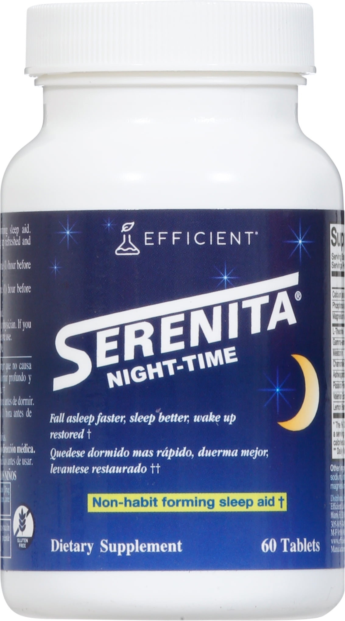 Serenita Night Time Dietary Supplement Tablets 60 count - Walmart.com