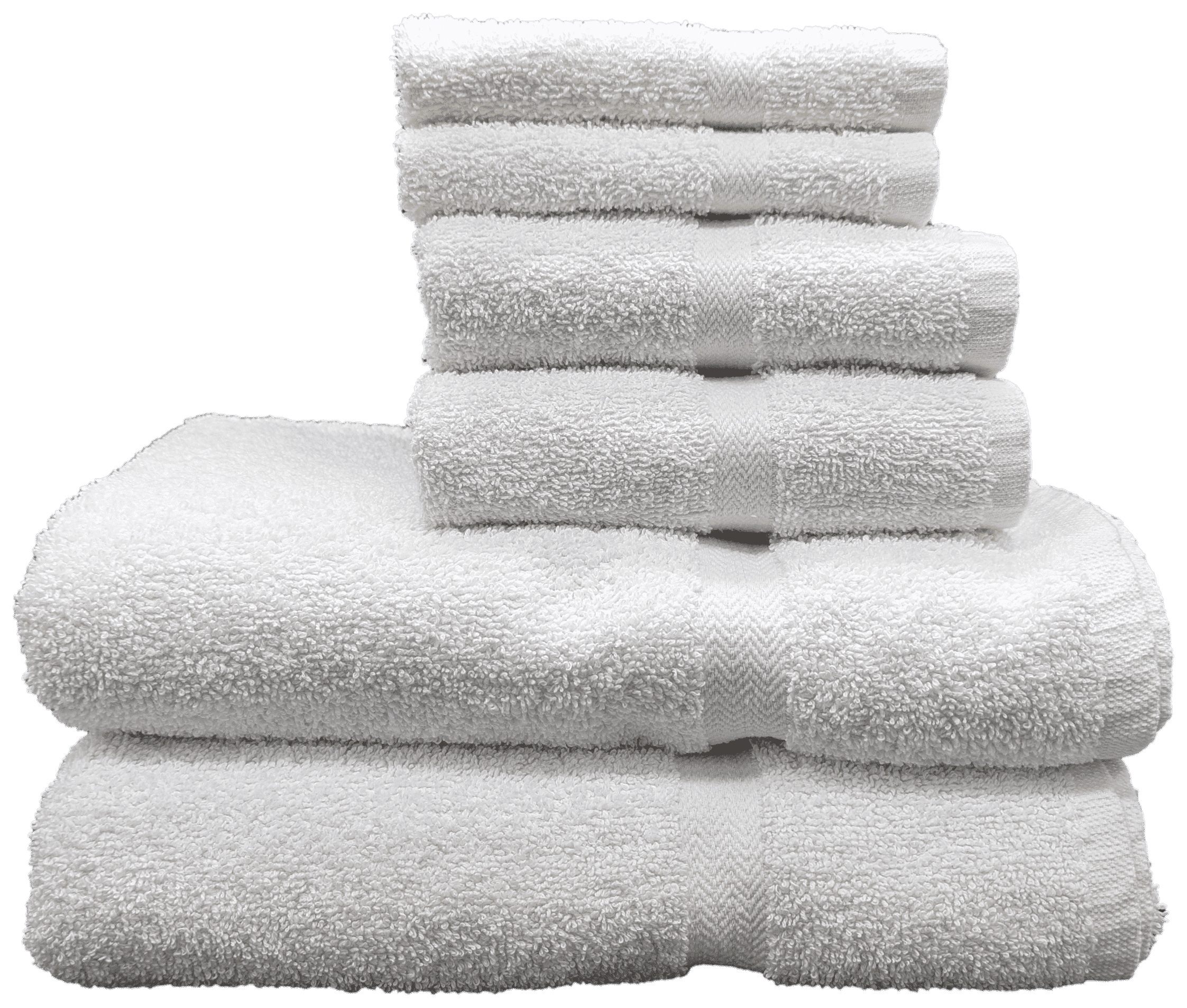 Serenity Collection Complete Bath Set | 100% Cotton | 2 Bath Towels, 2 ...