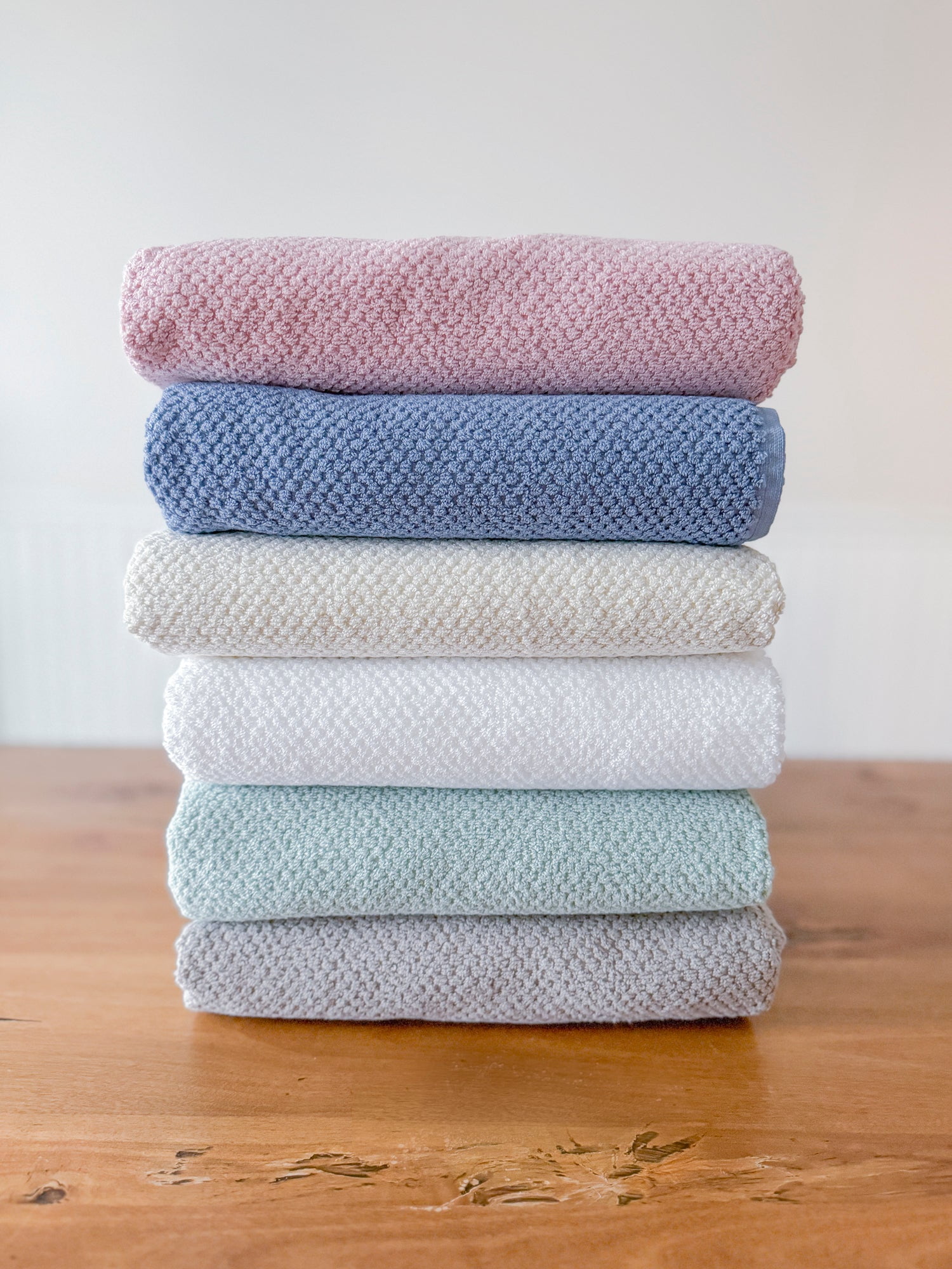 Serenity Cotton Bath Towel Collection Soft Blue / Bath Sheet - Walmart.com