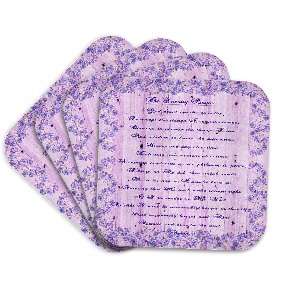 3drose, Serenity Prayer for Change 12 Step Favorite, Set of 4 Coasters ...