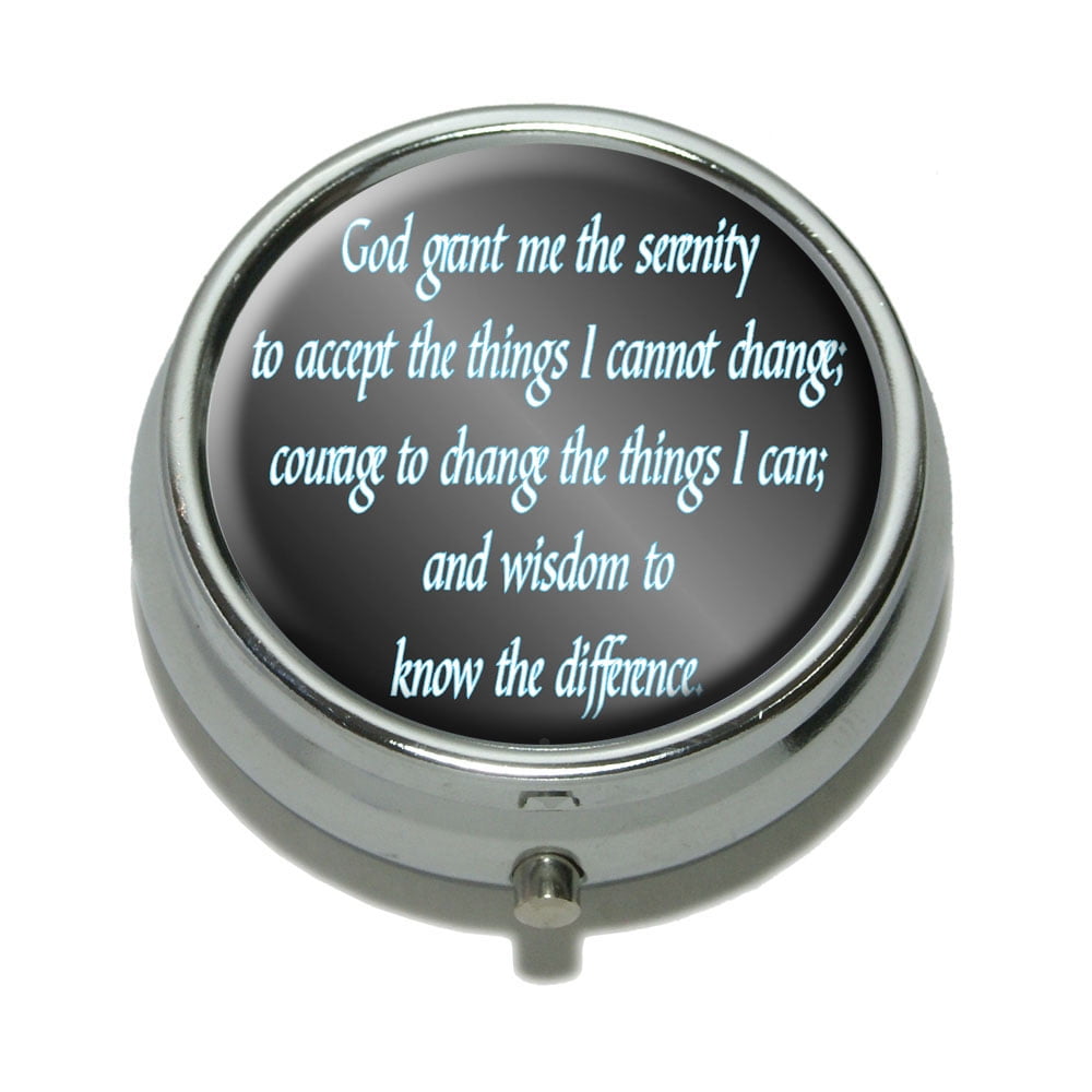Serenity Prayer Pill Box - Walmart.com