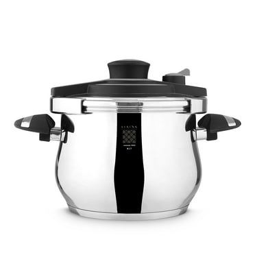 Farberware 6-Quart Stovetop Pressure Cooker, Aluminum, 15 PSI, Even ...
