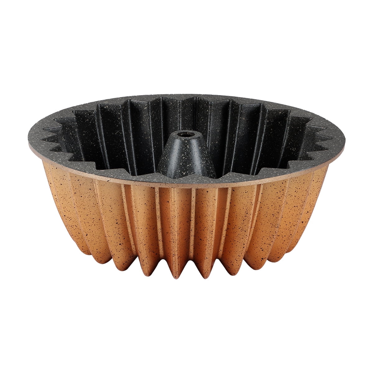 Serenk Fun Cooking 10.2" Inch Non-Stick Bundt Cake Pan, Ovenproof, Made ...