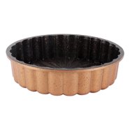 The Pioneer Woman Fancy Flourish 10-Inch Stoneware Pie Pan with Floral ...