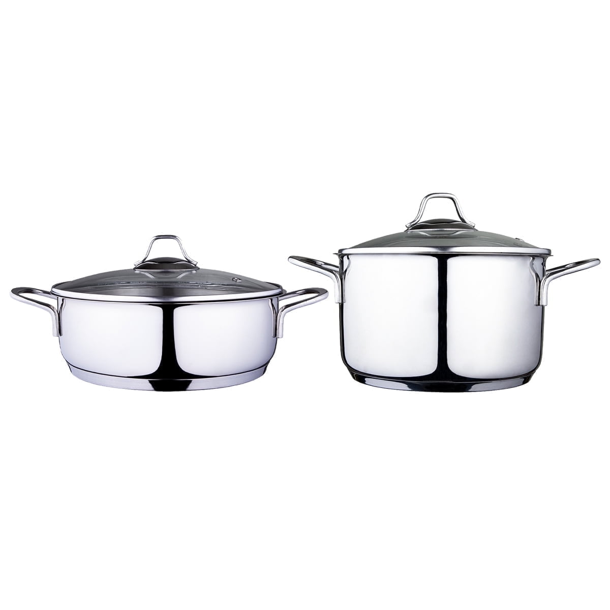Serenk Modernist 4 Piece Stainless Steel Cookware Set - Walmart.com
