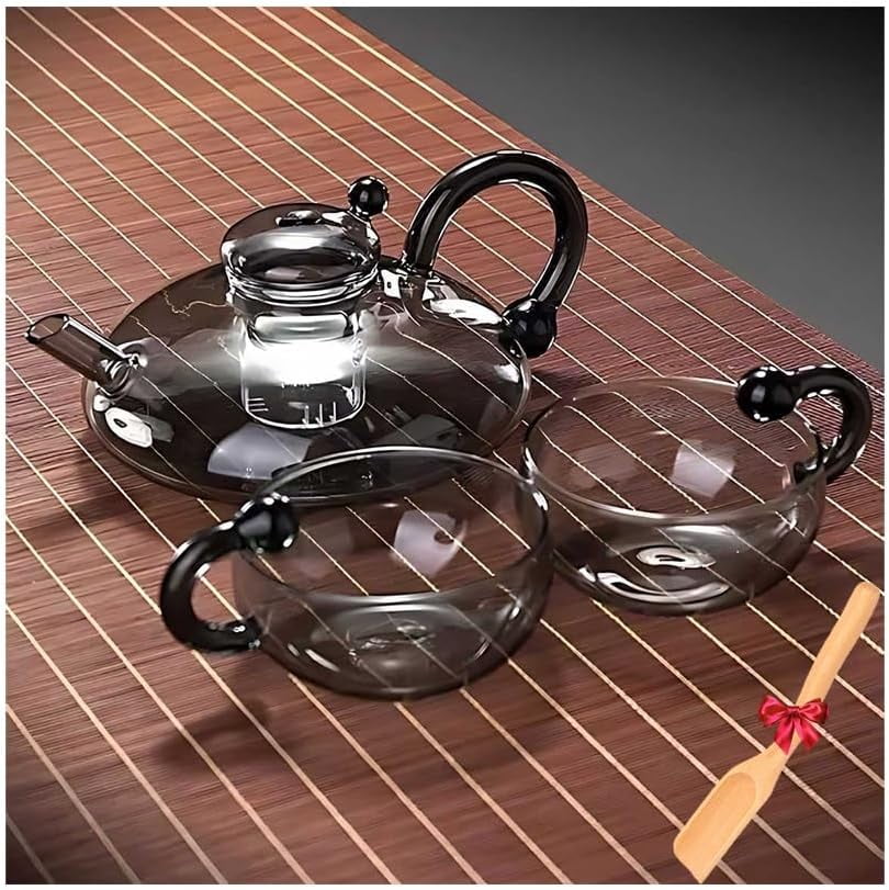 Sereno Filtration Teapot Set, Glass Teapot Set with Infuser Herbalist ...