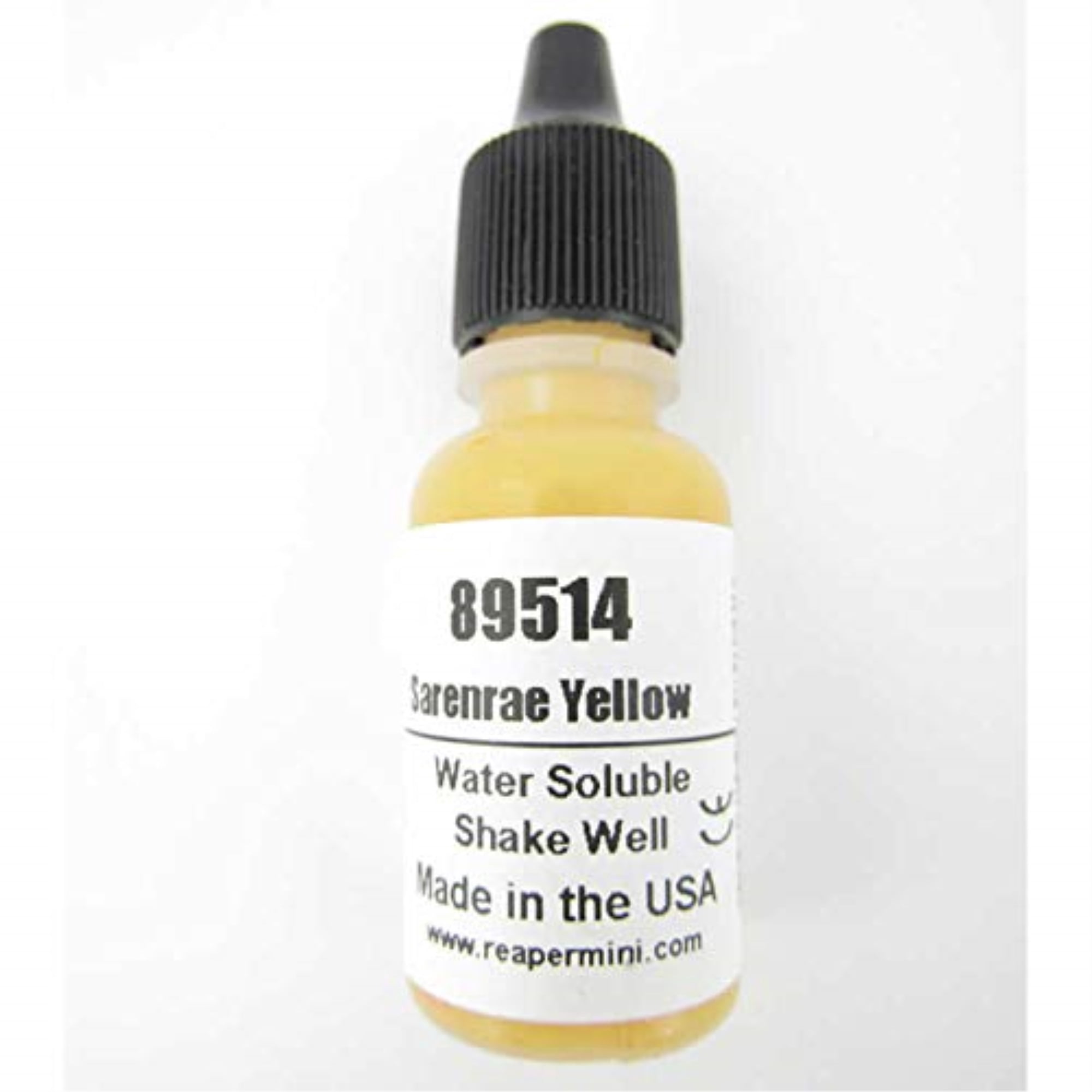 Serenrae Yellow Master Series Hobby Paint .5oz Dropper Bottle ...