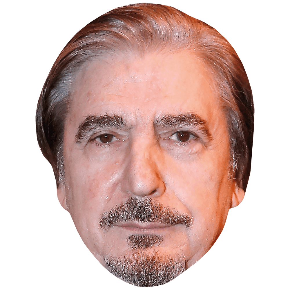 Serge Lama (Moustache) Big Head. Larger than life mask. - Walmart.com