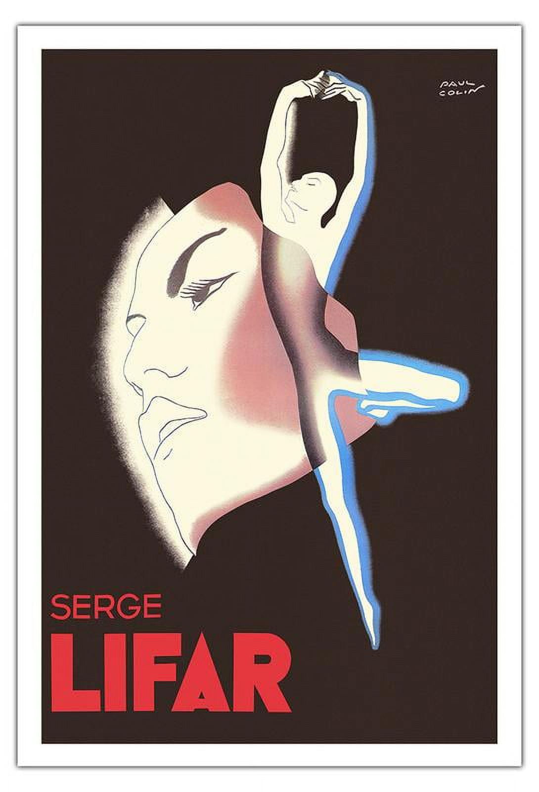 Serge Lifar - Russian Ballet Dancer - Vintage Dance Poster by Paul ...