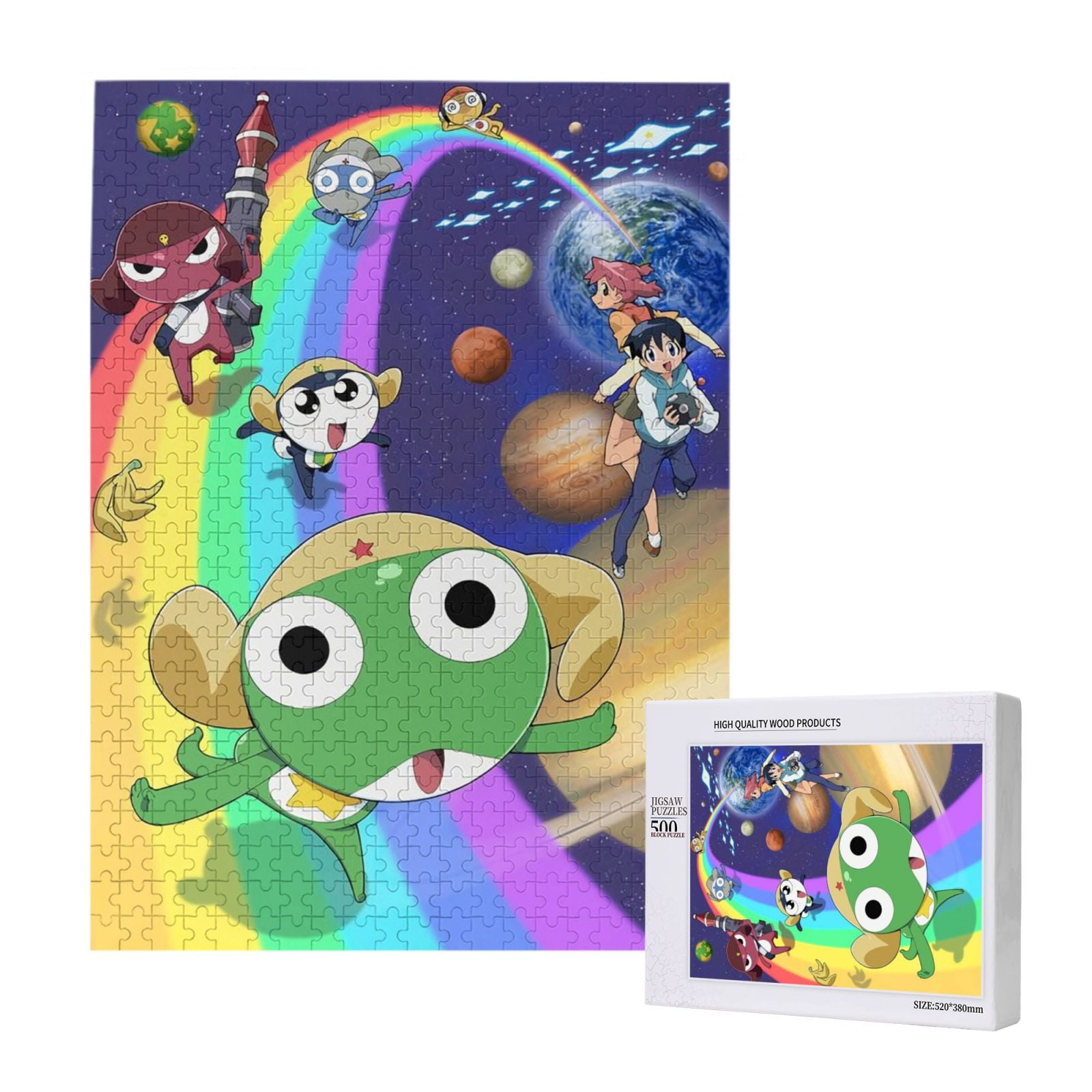 Sergeant Keroro Jigsaw Puzzle Interactive Brain Teaser Board Game for ...