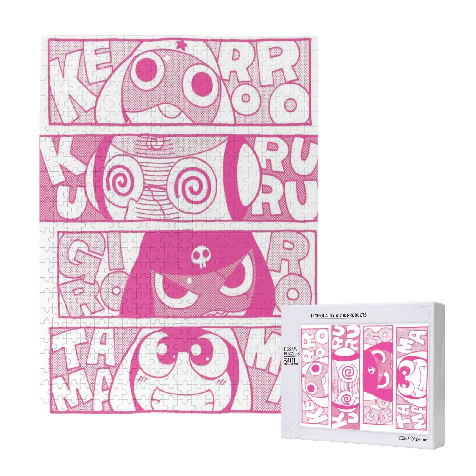 Sergeant Keroro Jigsaw Puzzle Interactive Brain Teaser Board Game for ...