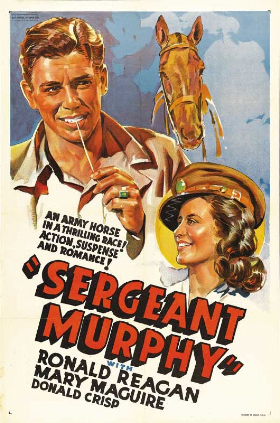 Sergeant Murphy Movie Poster (11 x 17) - Walmart.com