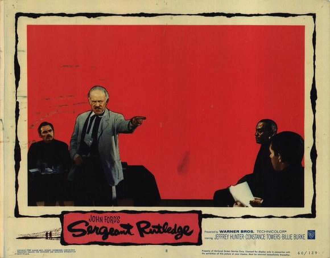 Sergeant Rutledge - movie POSTER (Style G) (11" x 14") (1960) - Walmart.com