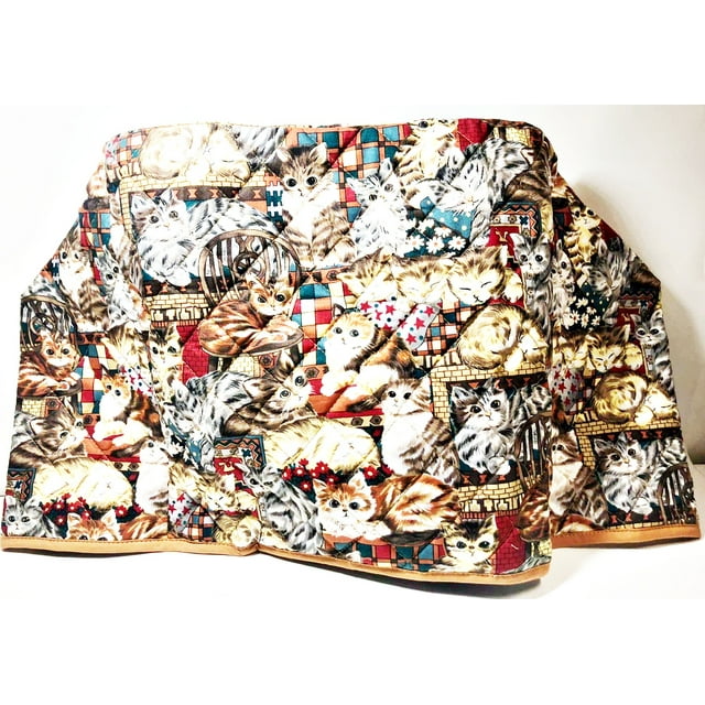 Serger Cover Cats Pattern Print Sewing Machine Cover by Allary ...
