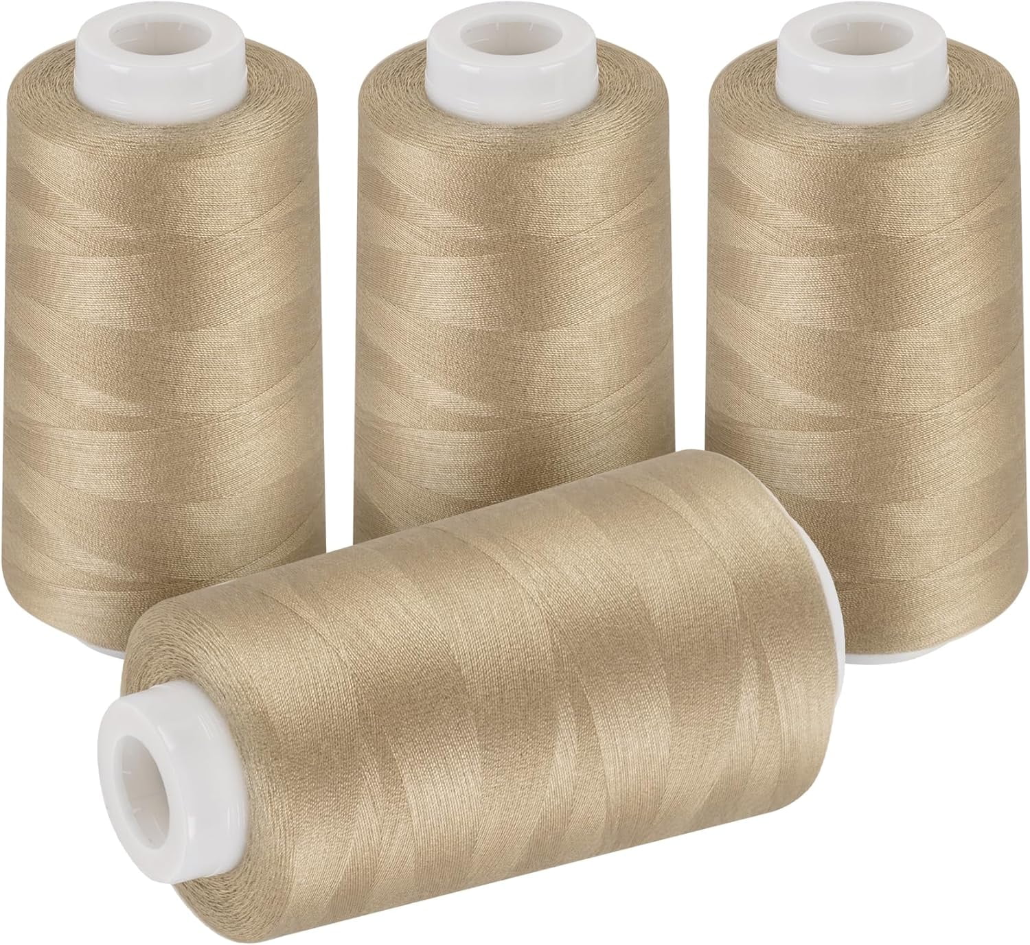 Serger Thread 4 Cones 3000 Yards Each Spool All Purpose Polyester ...