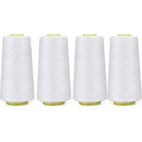 Candle Thread 1000m, 100% Polyester Machine Embroidery Thread Kit – 60 ...