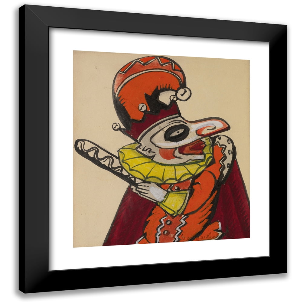 Sergey Yurievich Sudeikin 15x16 Black Modern Framed Museum Art Print ...