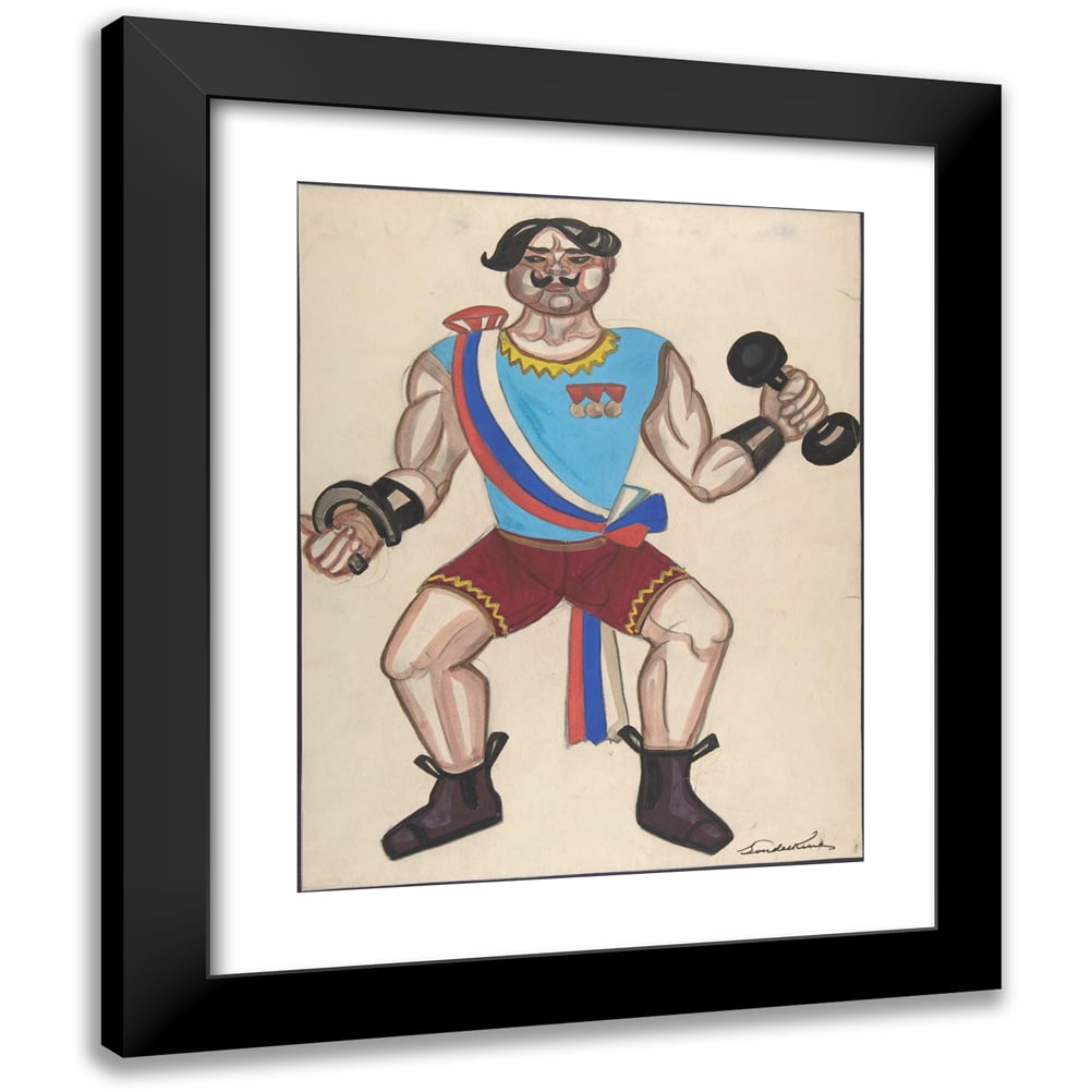 Sergey Yurievich Sudeikin 15x18 Black Modern Framed Museum Art Print ...